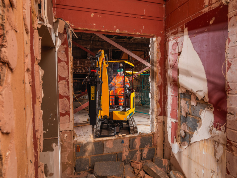 Yellow goes green - JCB digs deep on electrification - DEVELOP3D