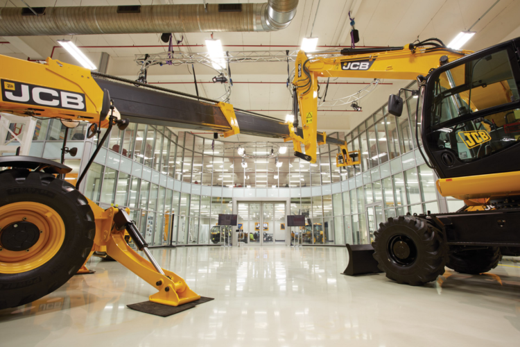 Yellow goes green - JCB digs deep on electrification - DEVELOP3D