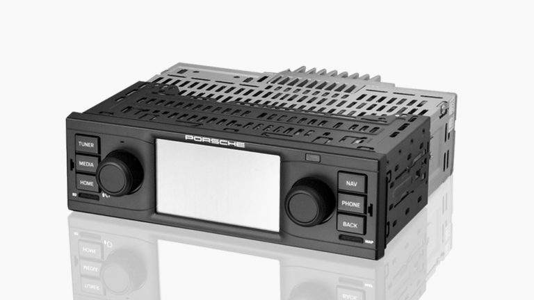 Porsche adds classic designs to updated in-car AV systems for vintage ...
