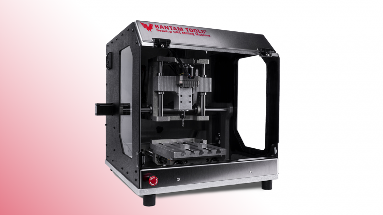 Bantam Tools Desktop CNC Milling Machine stokes spindle speed - DEVELOP3D