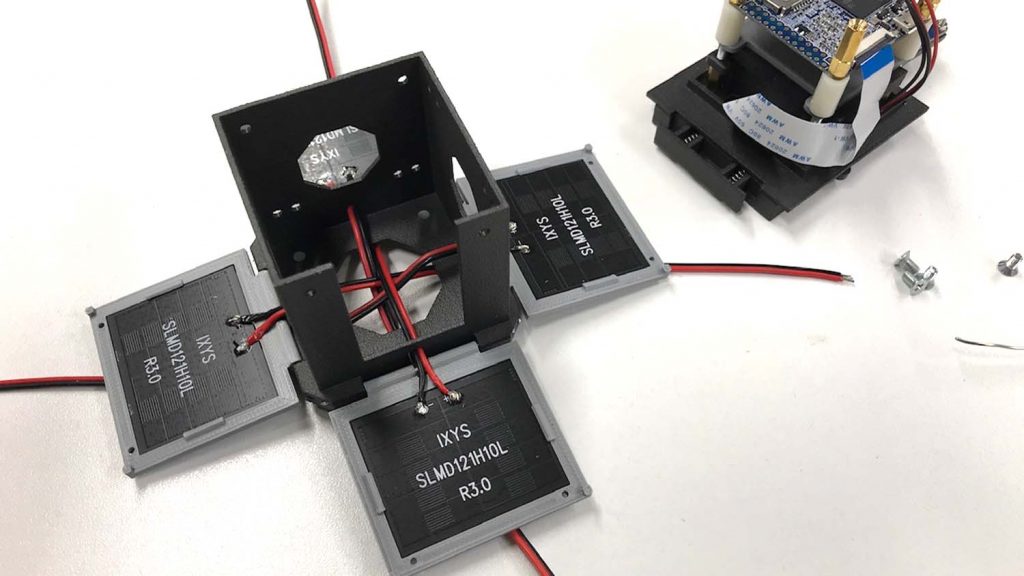 PocketQube satellites 3D printed with carbon reinforced nylon