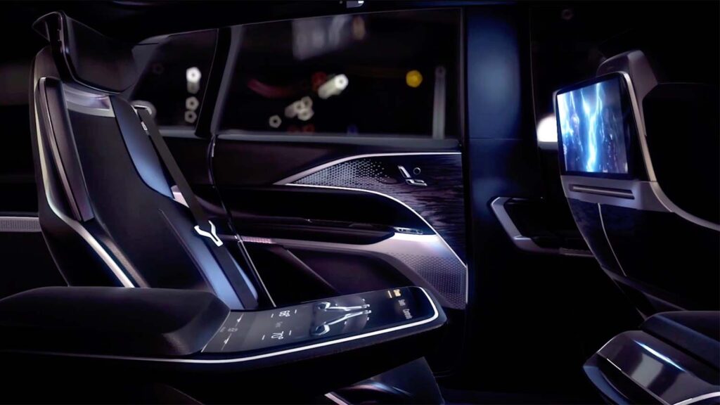 Designing an intuitive complementary UI for the Cadillac Lyriq interior ...