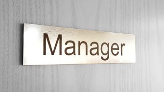 Manager Office sign - DEVELOP3D