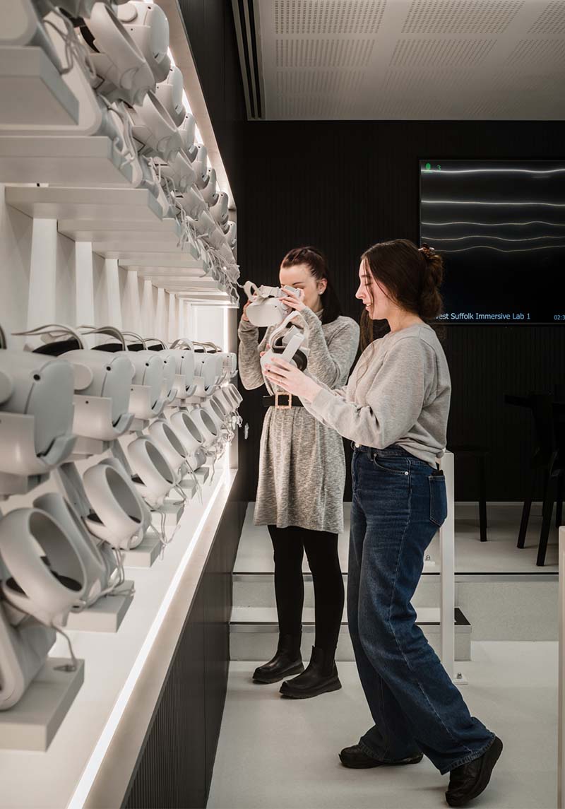 Architects WindsorPatania design XR Lab for UK college - DEVELOP3D